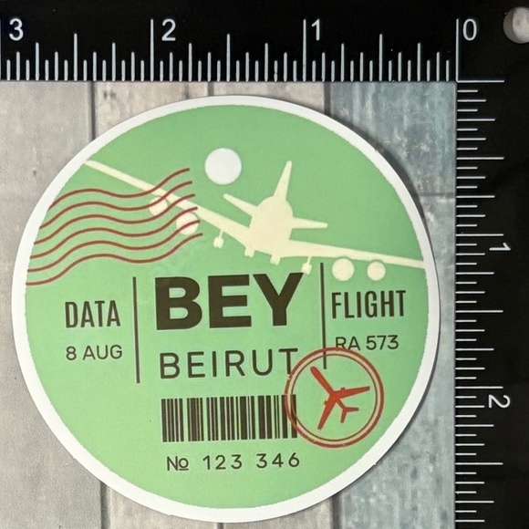Design | 110 Retro Boarding Pass Reusable Sticker Decal | Poshmark